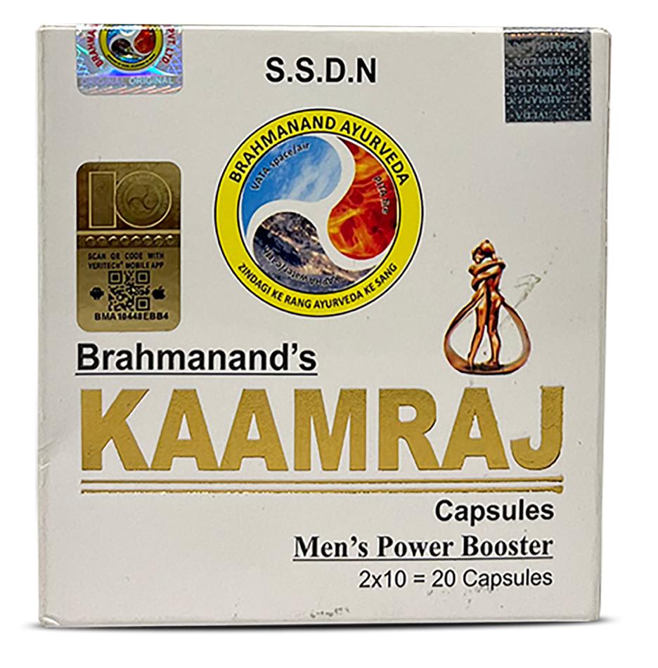 Ayurvedic Power Capsule For Men Health and Stamina | Kaamraj Capsules – Brahmanand kaamraj